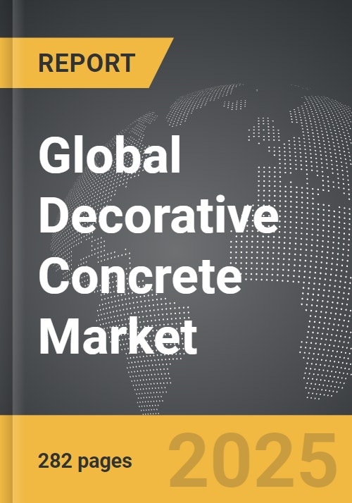 Decorative Concrete Market Size, Share & Forecast to 2030