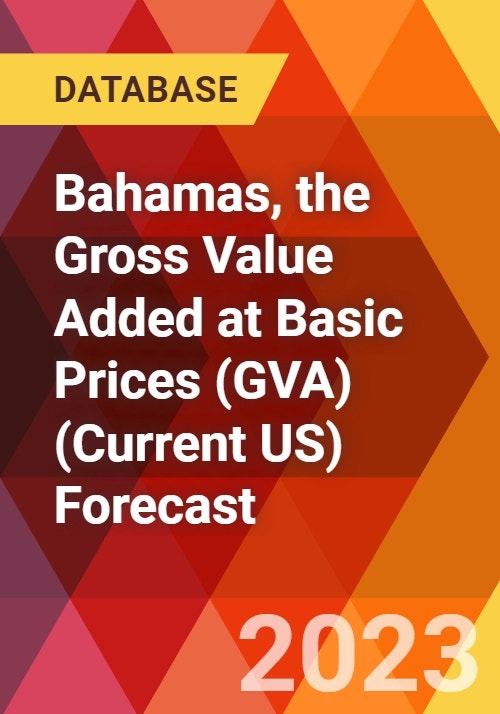 Bahamas, the Gross Value Added at Basic Prices (GVA) (Current US) Forecast