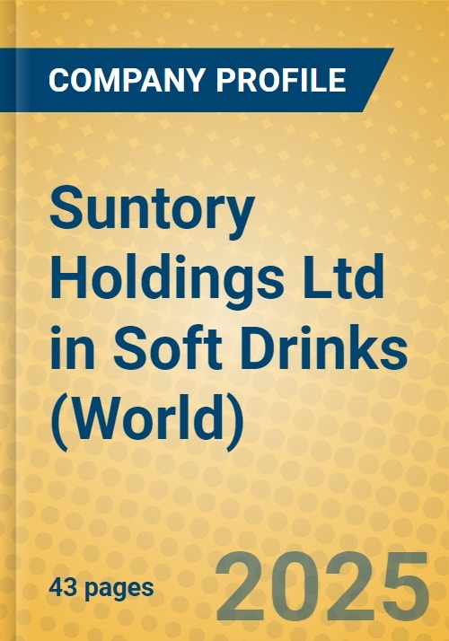 Suntory Holdings Ltd in Soft Drinks (World)