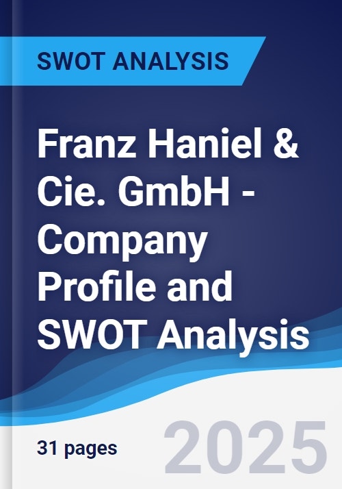 Franz Haniel & Cie. GmbH - Company Profile and SWOT Analysis