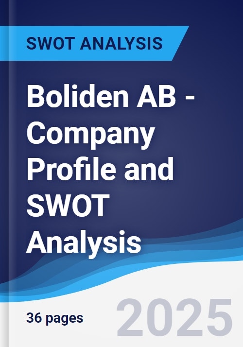 Boliden AB - Company Profile and SWOT Analysis