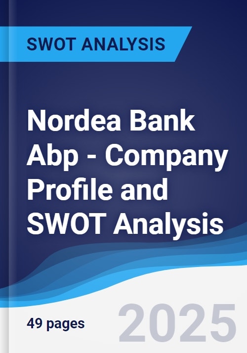 Nordea Bank Abp - Company Profile and SWOT Analysis