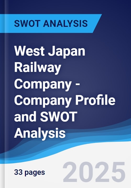 West Japan Railway Company - Company Profile and SWOT Analysis