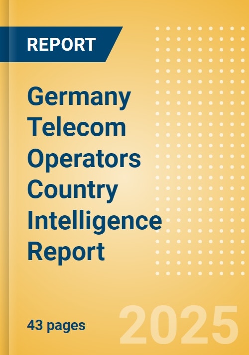 Germany Telecom Operators Country Intelligence Report