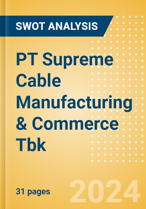 PT Supreme Cable Manufacturing & Commerce Tbk (SCCO) - Financial and ...