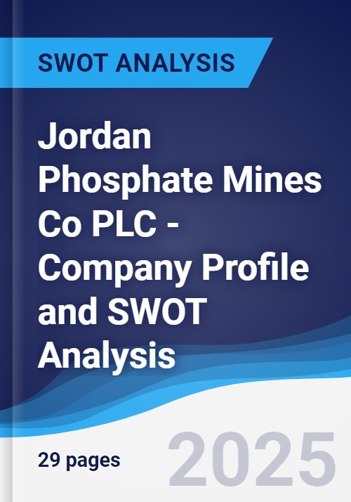 Jordan Phosphate Mines Co PLC - Company Profile and SWOT Analysis