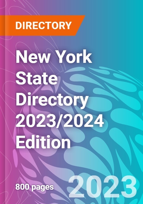 New York State Directory 2023/2024 Edition - Research and Markets