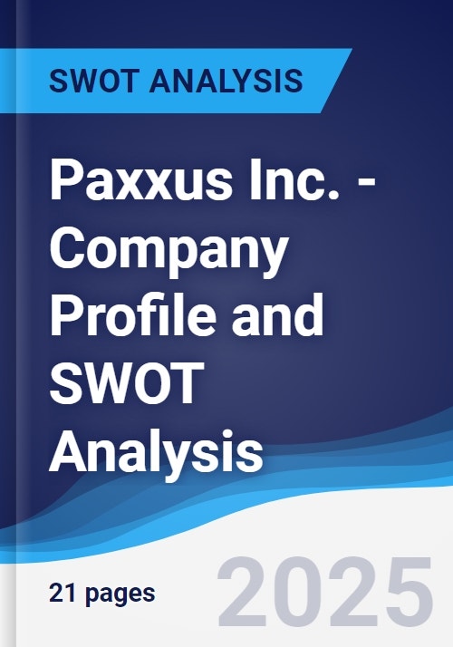 Paxxus Inc - Company Profile and SWOT Analysis