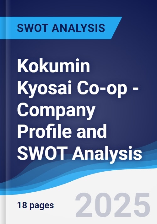 Kokumin Kyosai Co-op - Company Profile and SWOT Analysis