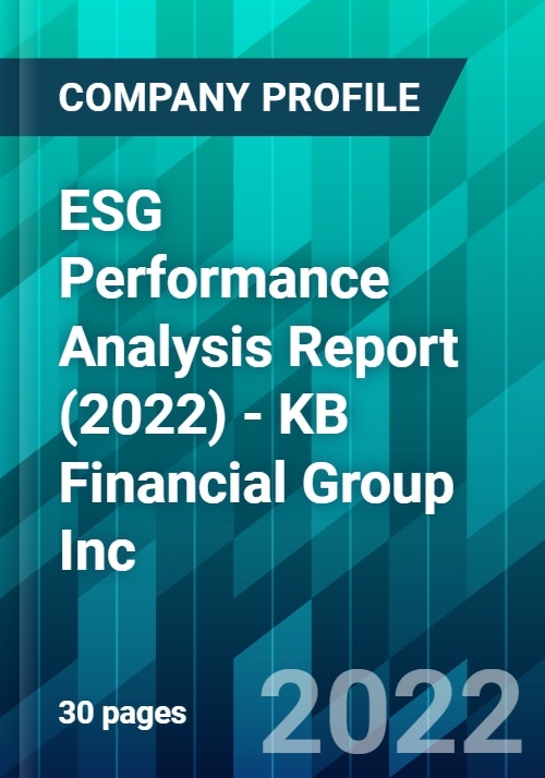 ESG Performance Analysis Report (2022) - KB Financial Group Inc.