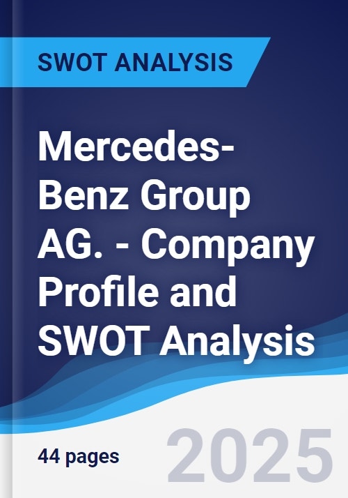 Mercedes-Benz Group AG. - Company Profile and SWOT Analysis