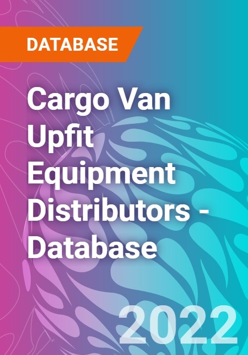 Cargo Van Upfit Equipment Distributors - Database