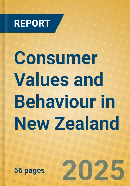 Consumer Values and Behaviour in New Zealand