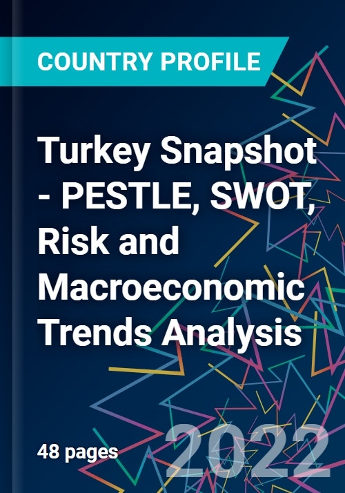 Turkey Snapshot - PESTLE, SWOT, Risk and Macroeconomic Trends Analysis