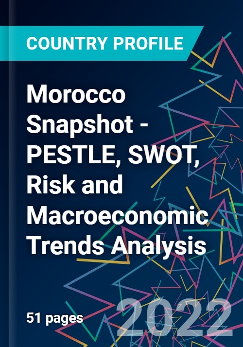 Morocco Snapshot - PESTLE, SWOT, Risk and Macroeconomic Trends Analysis