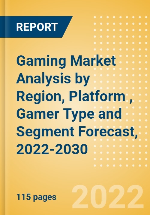 Gaming Market Analysis by Region, Platform (Smartphone, Console, PC ...