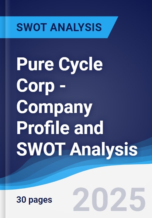 Pure Cycle Corp - Company Profile and SWOT Analysis