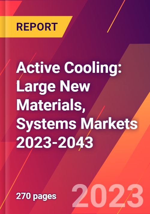 Active Cooling: Large New Materials, Systems Markets 2023-2043