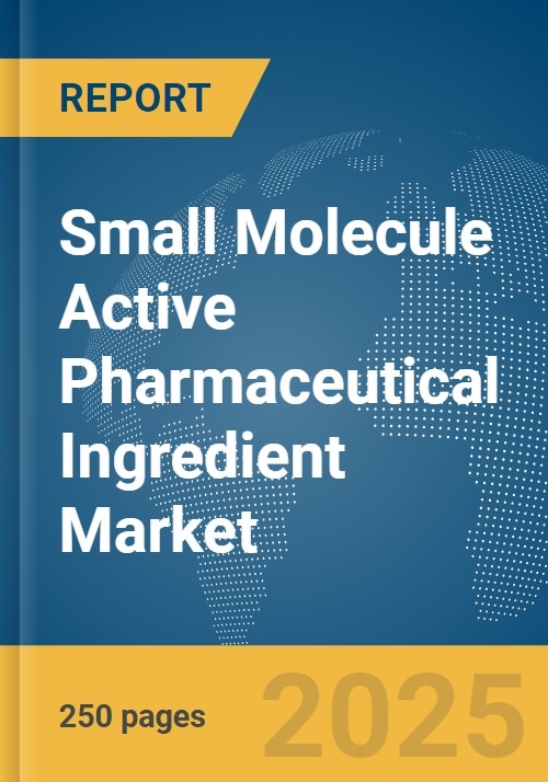 Small Molecule Active Pharmaceutical Ingredient Market Size