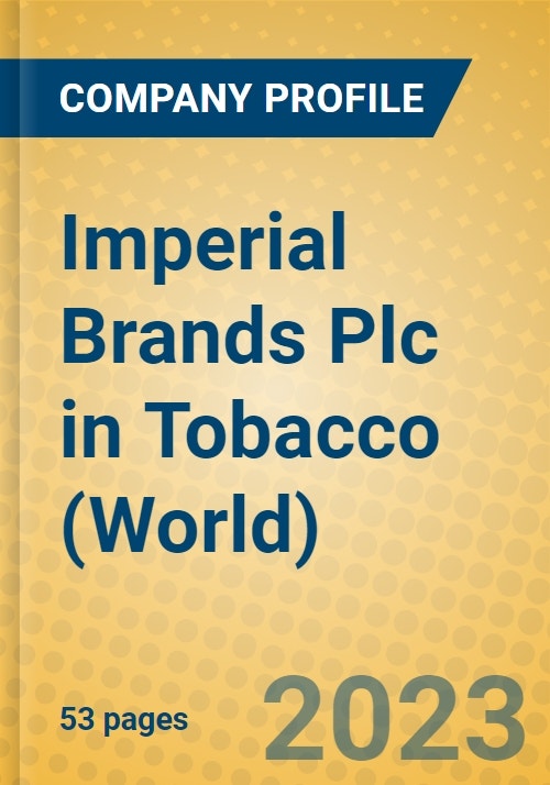Imperial Brands Plc in Tobacco (World) - Research and Markets