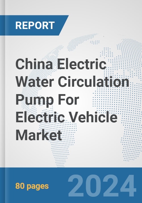 China Electric Water Circulation Pump For Electric Vehicle Market: Prospects, Trends Analysis ...