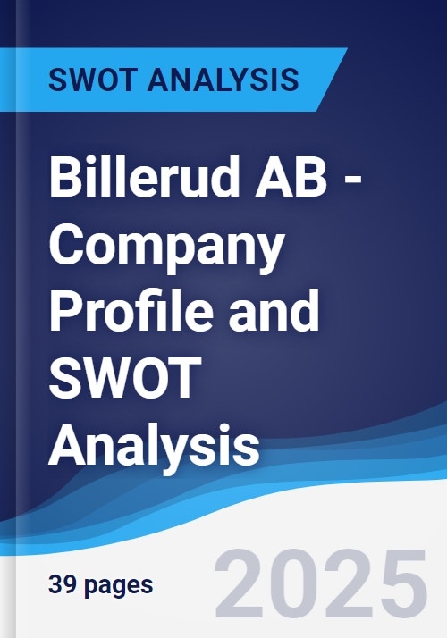 Billerud AB - Company Profile and SWOT Analysis
