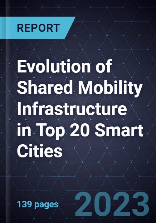 Evolution of Shared Mobility Infrastructure in Top 20 Smart Cities