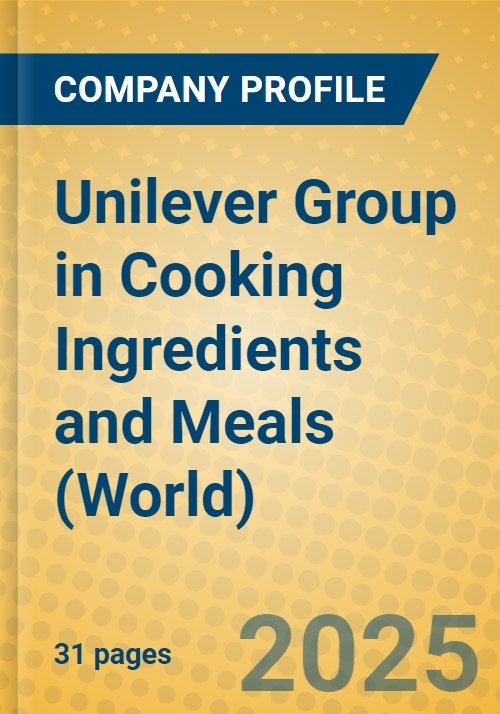 Unilever Group in Cooking Ingredients and Meals (World)