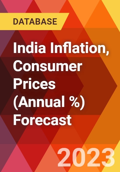 India Inflation, Consumer Prices (Annual %) Forecast