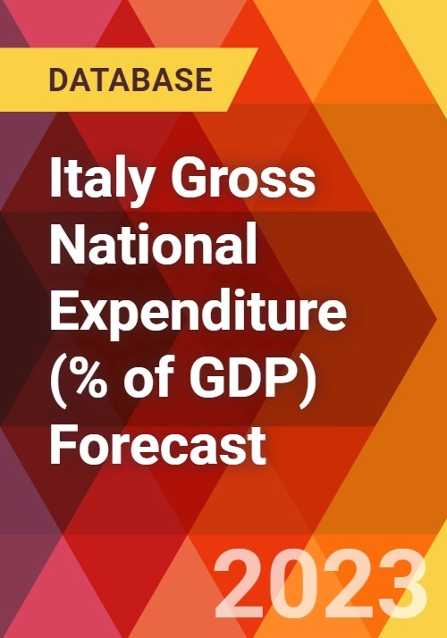 Italy Gross National Expenditure (% of GDP) Forecast