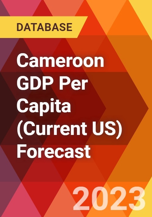 Cameroon GDP Per Capita (Current US) Forecast