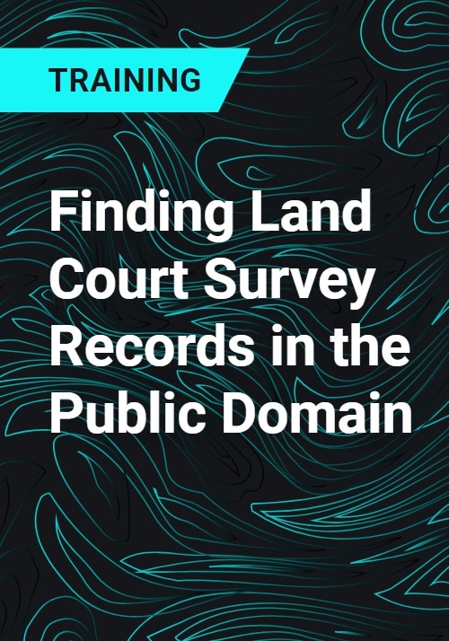 Finding Land Court Survey Records in the Public Domain