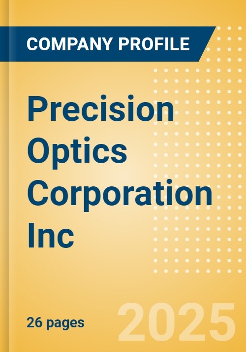 Precision Optics Corporation Inc (POCI) - Product Pipeline Analysis ...