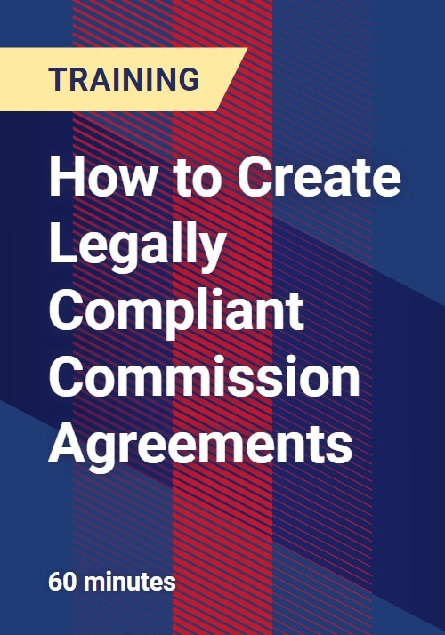 How to Create Legally Compliant Commission Agreements