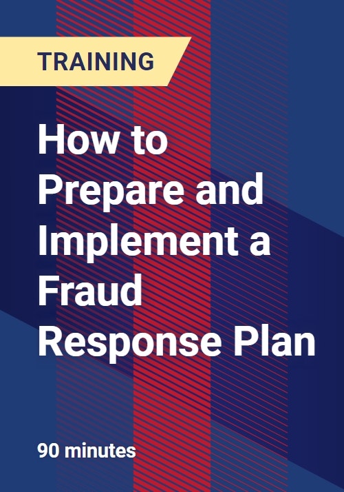 How to Prepare and Implement a Fraud Response Plan