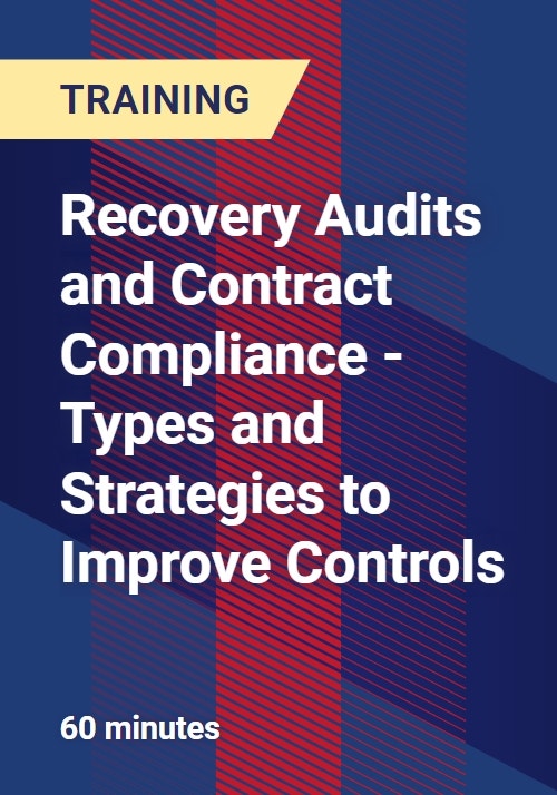 Recovery Audits and Contract Compliance - Types and Strategies to ...