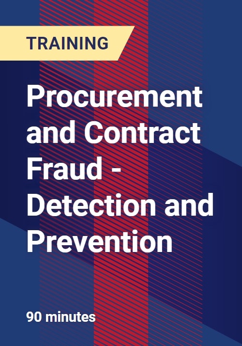 Procurement and Contract Fraud - Detection and Prevention