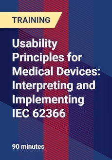 Usability Principles for Medical Devices: Interpreting and Implementing ...
