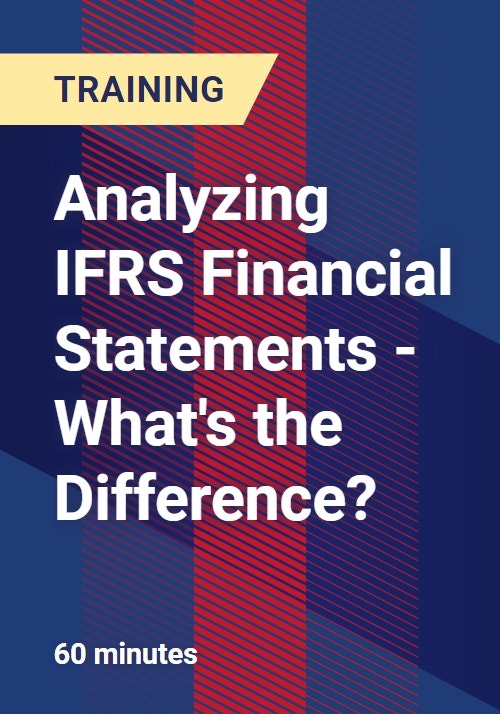 Analyzing IFRS Financial Statements - What's the Difference?