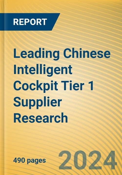 Leading Chinese Intelligent Cockpit Tier 1 Supplier Research Report, 2024