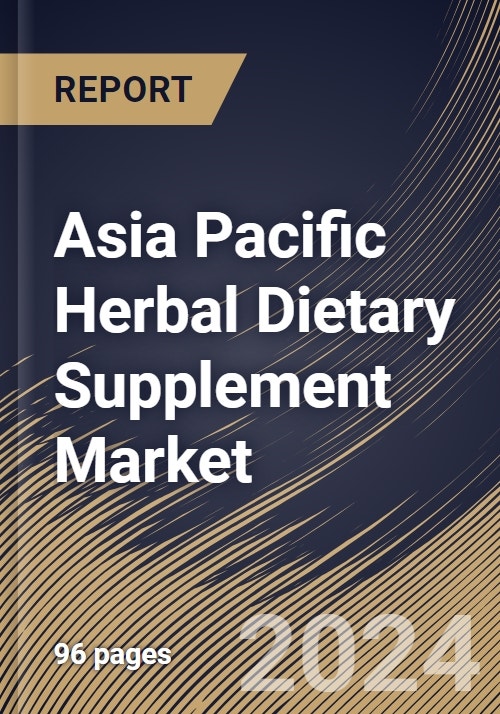 Asia Pacific Herbal Dietary Supplement Market Size & Trends