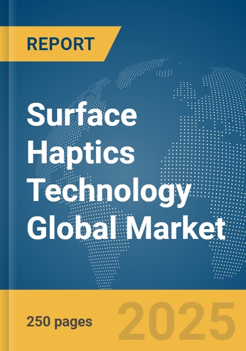 Surface Haptics Technology Global Market Report 2024