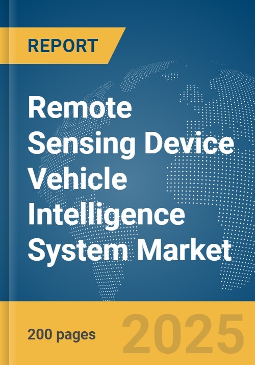 Remote Sensing Device Vehicle Intelligence System Market
