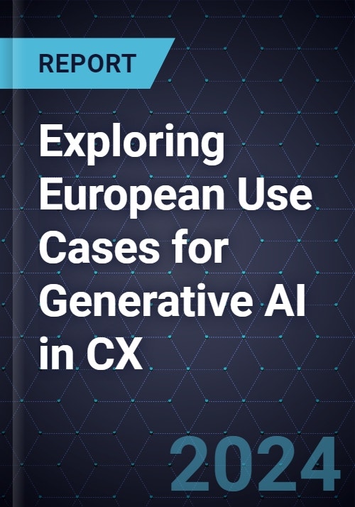 Exploring European Use Cases for Generative AI in CX