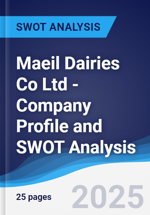 Maeil Dairies Co Ltd - Company Profile and SWOT Analysis