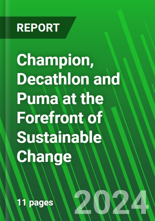 Champion, Decathlon and Puma at the Forefront of Sustainable Change