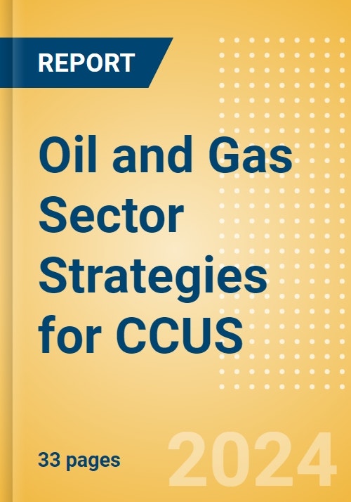Oil and Gas Sector Strategies for CCUS - Research and Markets