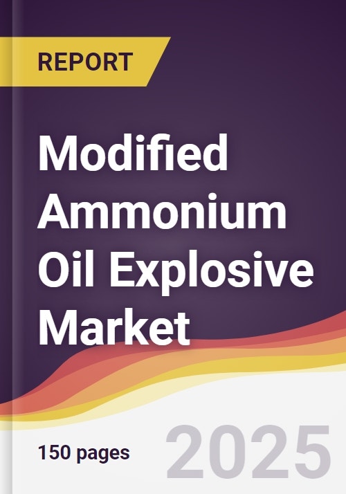 Modified Ammonium Oil Explosive Market Report: Trends, Forecast and ...