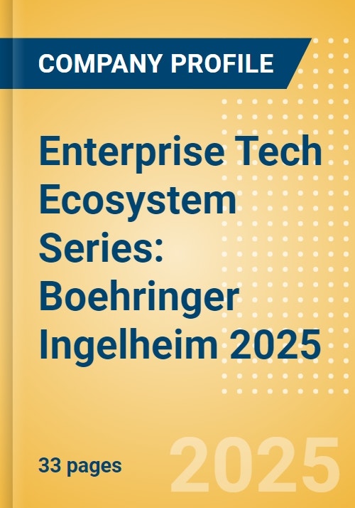 Enterprise Tech Ecosystem Series: Boehringer Ingelheim 2025