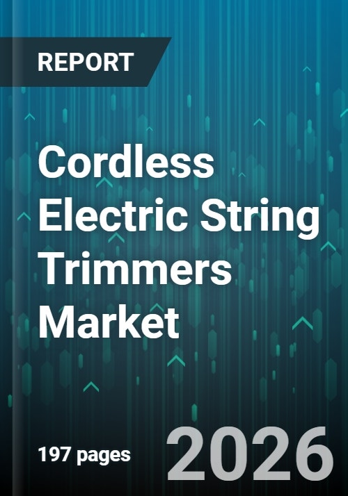 Cordless Electric String Trimmers Market by Battery Type (Lithium Ion ...